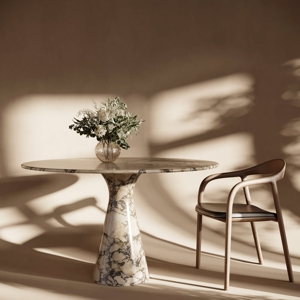 Bedu Atelier | Exclusive Travertine & Marble Dining Tables – Bedú Atelier