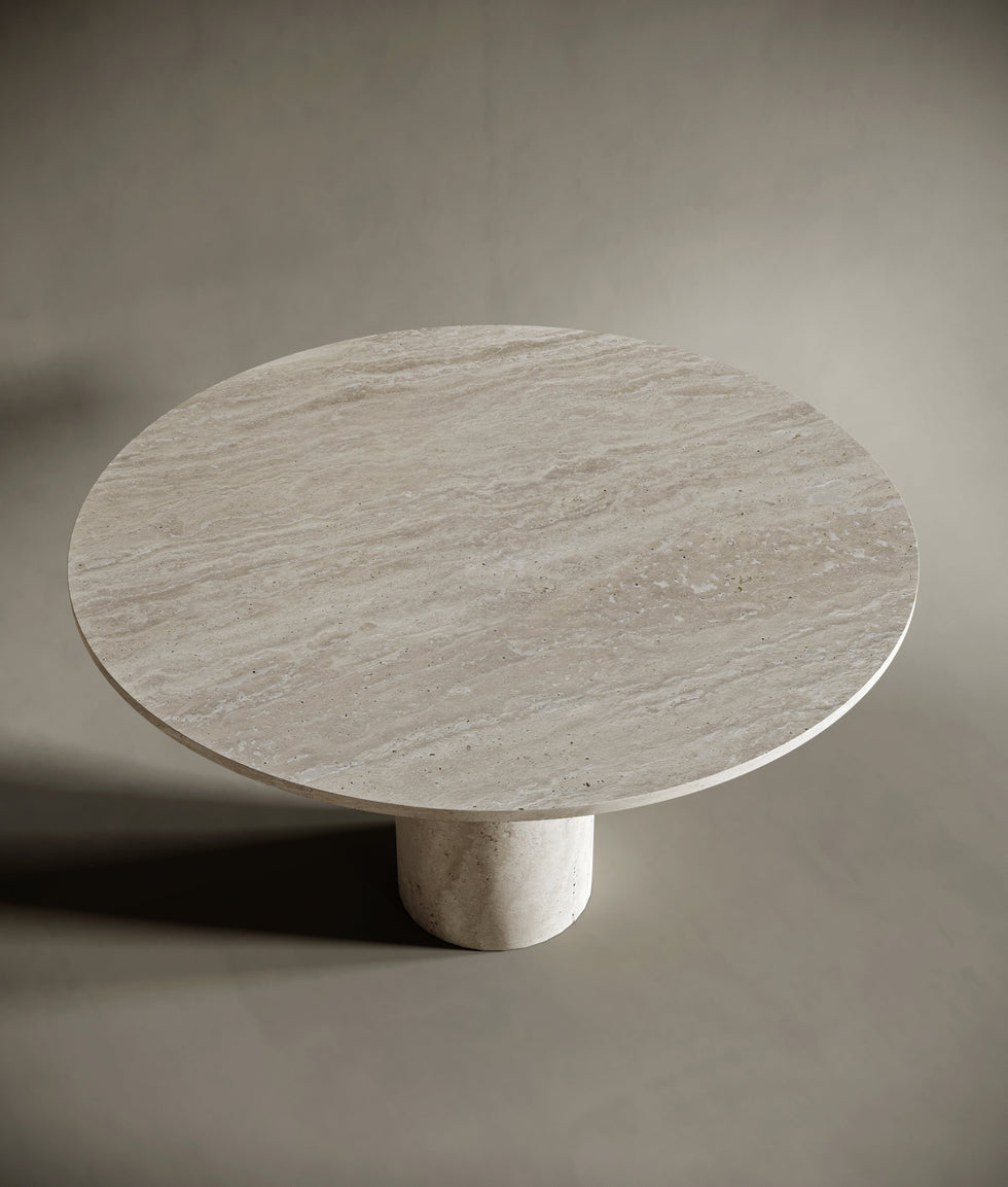 Bedu Atelier | Exclusive Travertine & Marble Dining Tables – Bedú Atelier